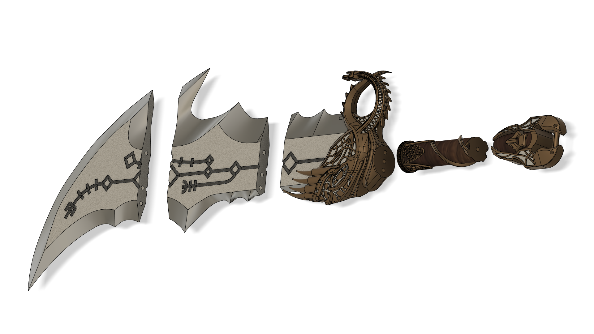 3D Printed 1 1 Scale Blades Of Chaos God Of War Epcomcolombia